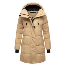 Marikoo Damen Winter-Steppjacke mit Kapuze & Fleecefutter &ndash; Kaituu