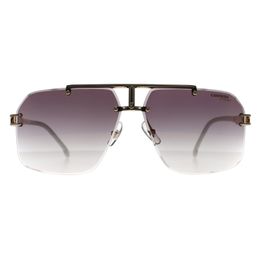 Carrera 1054/S VVP YK Gold Elfenbein Gold Spiegel auf Burgunder Farbverlauf Sonnenbrille