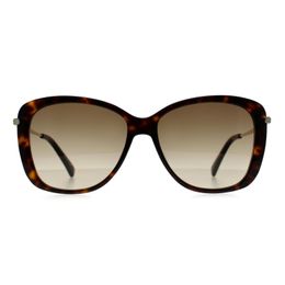 Longchamp LO616S 213 havannafarbene Sonnenbrille mit Farbverlauf