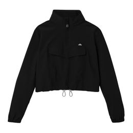 Ellesse - "Lac-Vert" Jacke f&uuml;r Damen, &Uuml;ber den Kopf (Schwarz)