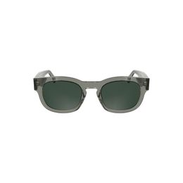 Calvin Klein Graue Acetat-Sonnenbrille