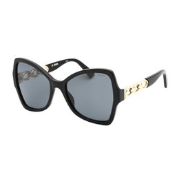Moschino - Schmetterling-Sonnenbrille f&uuml;r Damen (Schwarz)