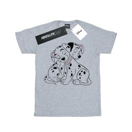 Disney - "101 Dalmatians" T-Shirt f&uuml;r Damen (Grau)