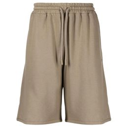 Off-White Off Stitch Skate-sweatshorts Beige