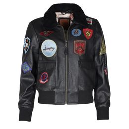 Top Gun Lederblouson TG20212520