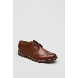 Chapman & Moore Longwing Brogue Country Leder Herren Schuhe in Beere