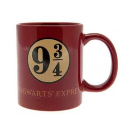 Harry Potter - Kaffeebecher "Hogwarts Express", Bahnsteig 9 3/4 (Rot)