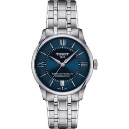 Tissot Chemin Des Tourelles Powermatic 80 Silber Damen Armbanduhr T1392071104800