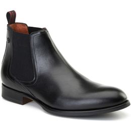 Base London Whittle Herren Stiefel Aus Schwarzem Leder