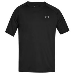 Under Armour - "Tech" T-Shirt f&uuml;r Herren (Schwarz/Hellgrau)