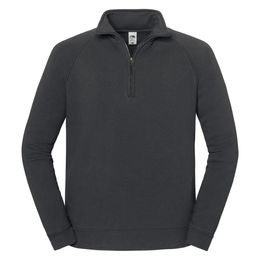 Fruit of the Loom Unisex Erwachsene Ikonisches Premium Sweatshirt (Helles Graphit)