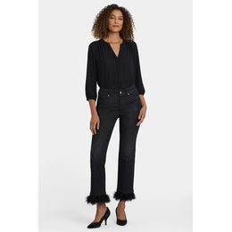 NYDJ Marilyn Gerade Kn&ouml;chellange Jeans | Franz&ouml;sische D&auml;mmerung