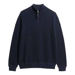 Superdry Cotton Texture Henley Strickpullover