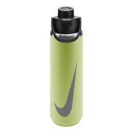 Nike - "Recharge" Wasserflasche, Edelstahl, 700ml (Limone)