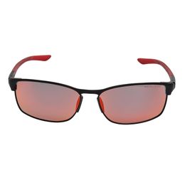 Nike Herren Rechteckige Moderne Metall Sonnenbrille M DZ7366