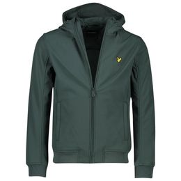 Lyle & Scott Lyle & Scott Softshelljacke Mit Gr&uuml;nem Fleece-innenfutter