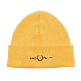 Fred Perry - M&uuml;tze f&uuml;r Herren/Damen Unisex, Logo (Golden)