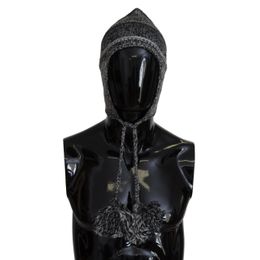 Dolce & Gabbana Balaklava Wollm&uuml;tze Graue Pompom M&uuml;tze