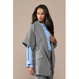 Roseline Lurex Blazer Grau