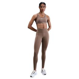 Nike Epic Fast Leggings In Nerzbraun Mit Mittlerer Leibh&ouml;he