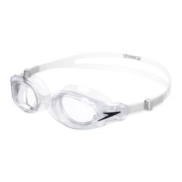 Speedo - "Hydrosity 2.0" Schwimmbrille 2024 f&uuml;r Herren (Transparent/Wei&szlig;)