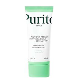 PURITO Wonder Releaf Centella Tages-Sonnenlotion SPF50+ PA++++ 60ml - Ultimativer Hautschutz