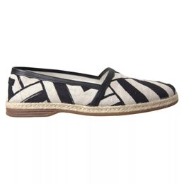 Dolce & Gabbana Geometrische Canvas-Espadrilles