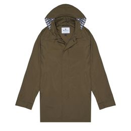 Aquascutum Active Rlg Packable Trenchcoat In Armeegr&uuml;n