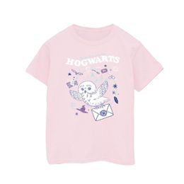 Harry Potter - "Letter From Hogwarts" T-Shirt f&uuml;r M&auml;dchen (Babyrosa)