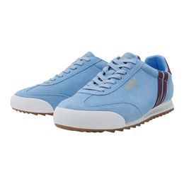 Patrick - "Dijon" Sneaker f&uuml;r Herren, Wildleder (Himmelblau/Burgunderrot/Wei&szlig;)