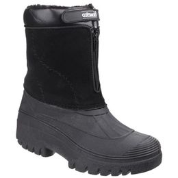 COTSWOLD Venture Wasserdichter Damenstiefel / Damenstiefel / Textil/Wetter Gummistiefel (Schwarz)