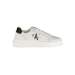 Calvin Klein Plattform Sneakers Wei&szlig; Yw0yw00028