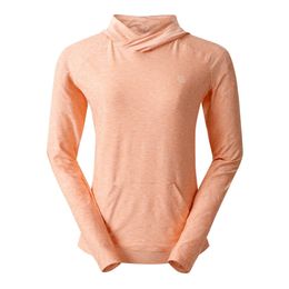Dare 2b Damen Kapuzenpullover Sprint City besonders leicht (Helle Pfirsich Farbe meliert)