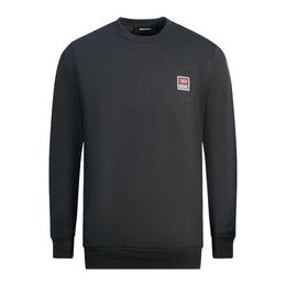 Diesel - Sweatshirt f&uuml;r Herren, Logo (Schwarz)