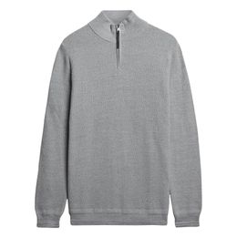 Superdry Cotton Texture Henley Strickpullover