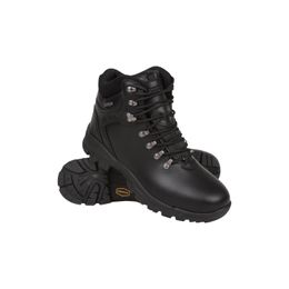 Mountain Warehouse - Herren Wanderstiefel "Latitude II Extreme", Leder (Schwarz)