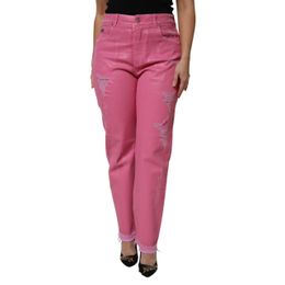 Dolce & Gabbana Zerrissene Highwaist Straight Jeans