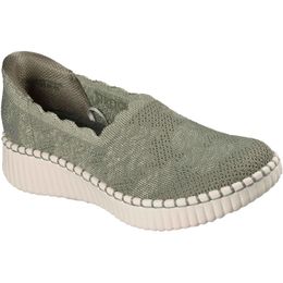 Skechers Wilshire Boulevard Polyester Damen Sneakers in Olivgr&uuml;n