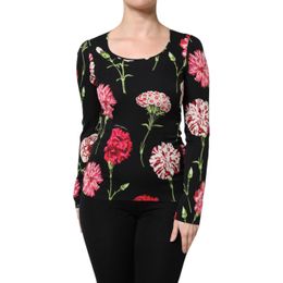 Dolce & Gabbana Bluse mit floralem Druck und langen &Auml;rmeln