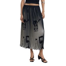 Desigual Faltenrock Midi