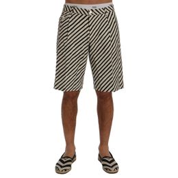 Dolce & Gabbana Diagonal gestreifte Shorts Sommerresort