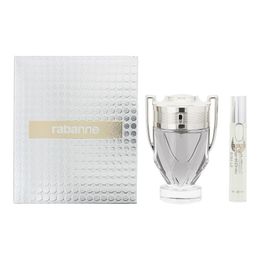 Paco Rabanne Invictus Eau de Toilette 100ml + Eau de Toilette 20ml Geschenkset