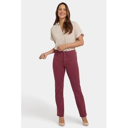 NYDJ Marilyn Gerade Jeans | Wahres Burgunder