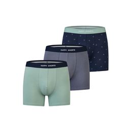 Happy Shorts Herren Trunk JerseyUnterhose, Unterw&auml;sche, Boxer Trunk