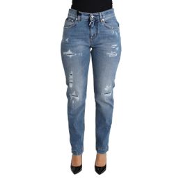Dolce & Gabbana Dolce Gabbana Ripped Jeans Heller Waschung