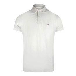Tommy Hilfiger - "Weathered" Poloshirt f&uuml;r Herren (Wei&szlig;)