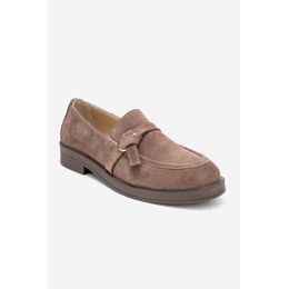 Galea Schnalle Leder Loafer
