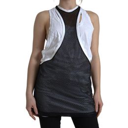 Dsquared2 Mesh-Panel &Auml;rmelloses Top Tsh84041