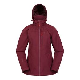 Mountain Warehouse Damen Rainforest II Extreme Jacke (Burgunderrot)