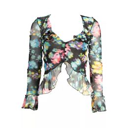 Desigual Floral Mesh Top De19501